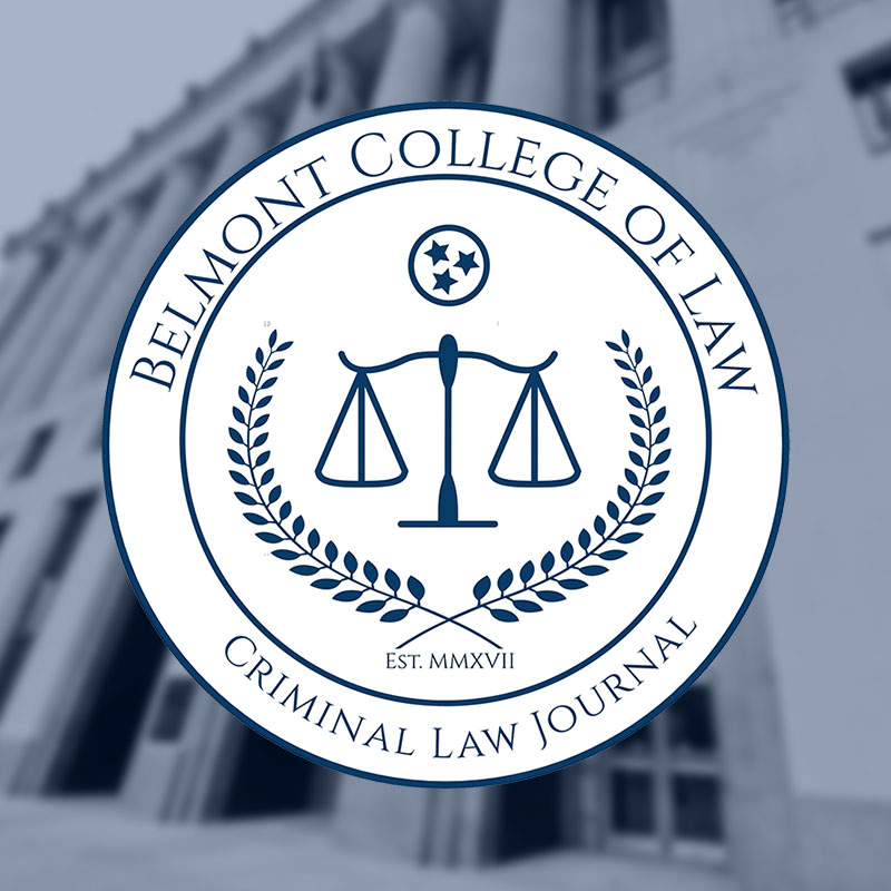 Law Journals | Belmont Law | Belmont University